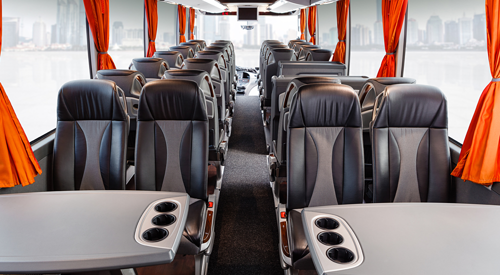 Our service with comprehensive transport concept | VIP Bus rental in Berlin